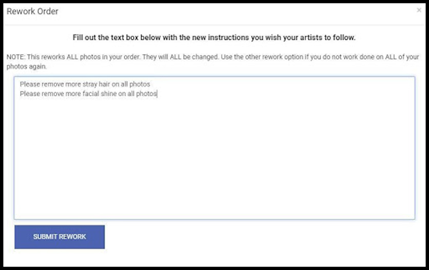 Blog: April ’21 – Week 1 – New Simplified Rework Process | RetouchUp ...